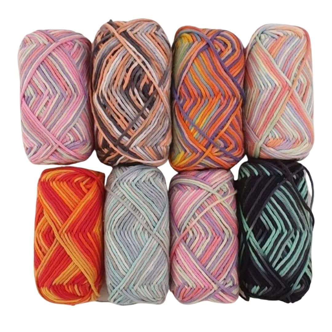 6ply Multi-colour yarn - StickyKnots
