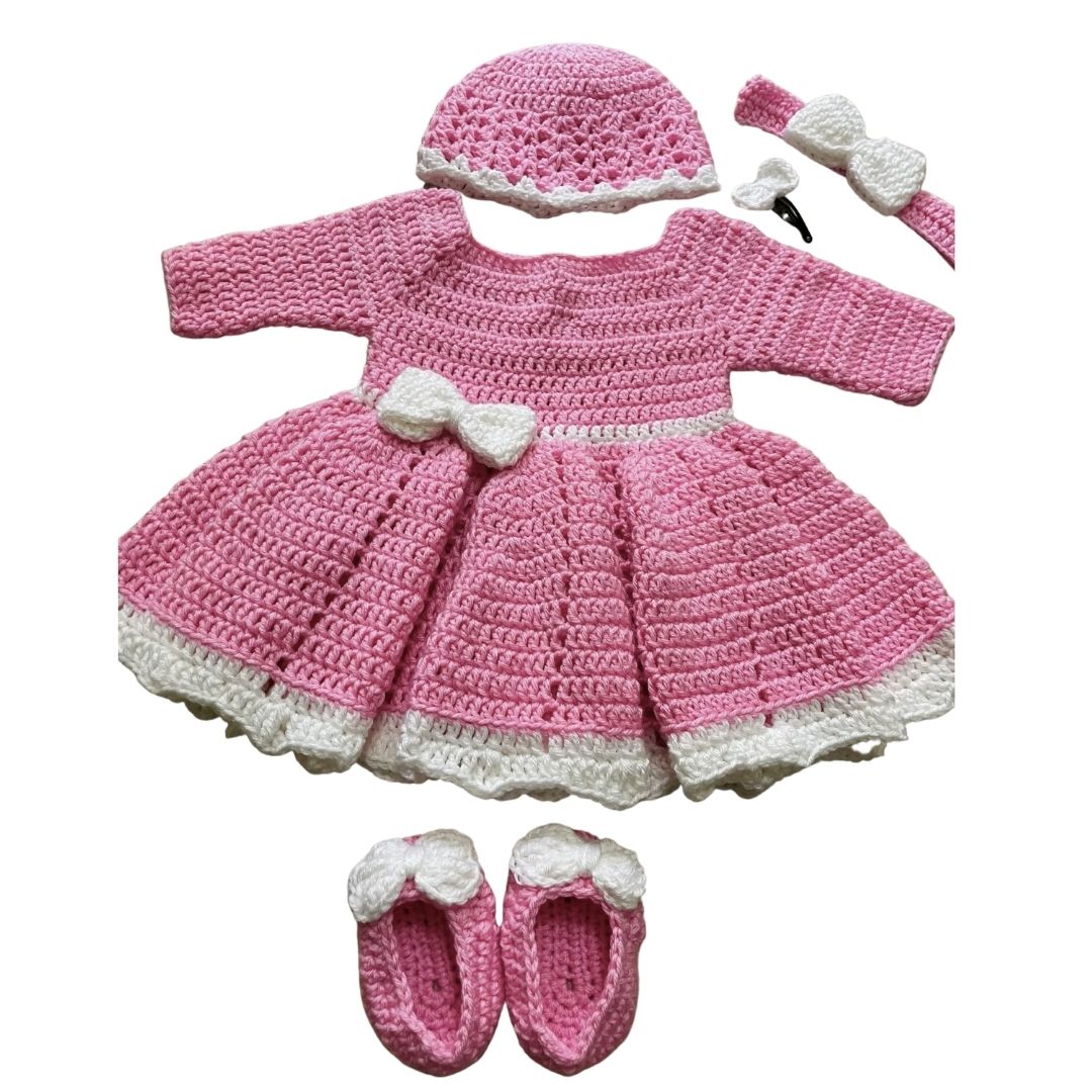 Baby Frock Set - StickyKnots