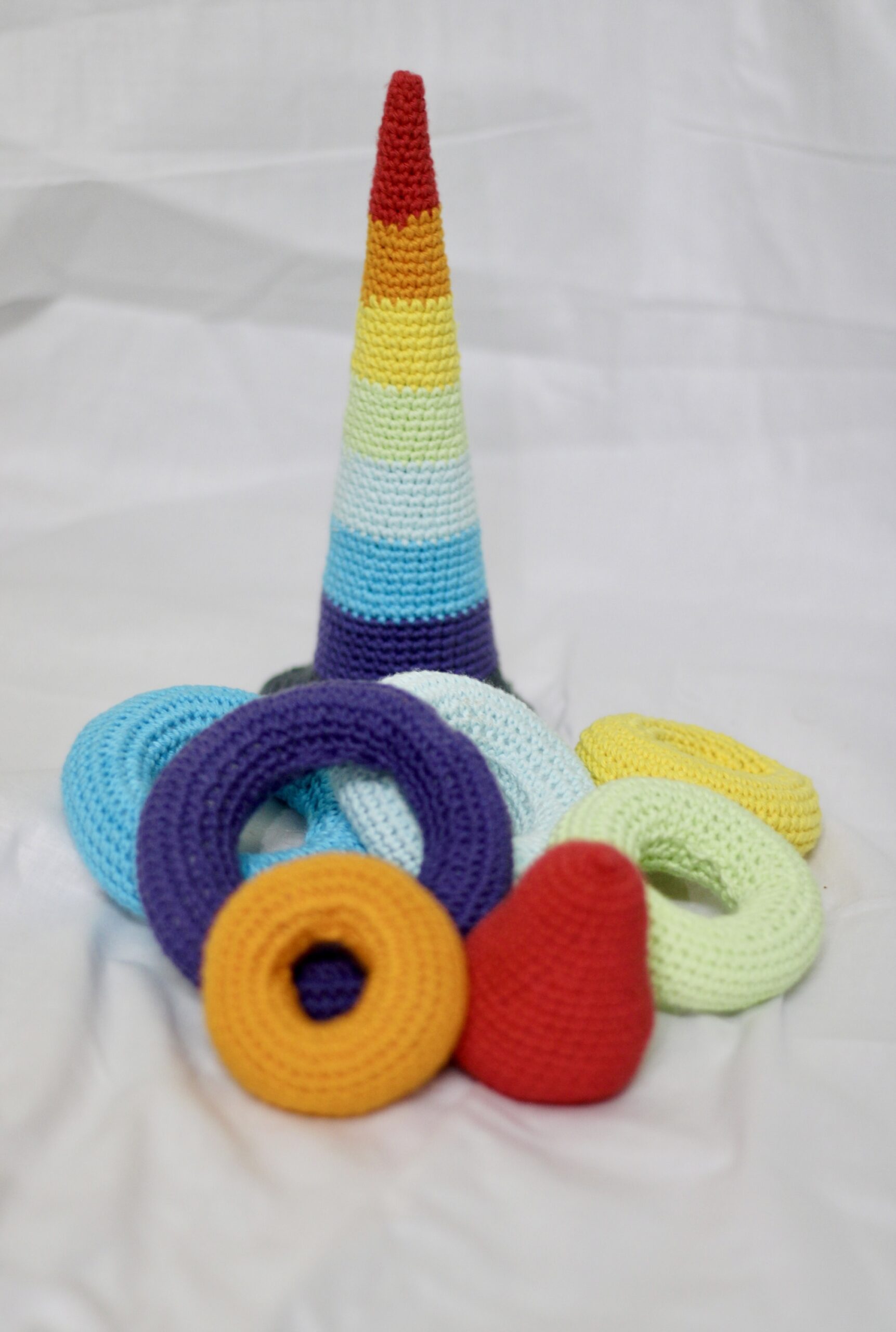 Stacking pyramid - StickyKnots